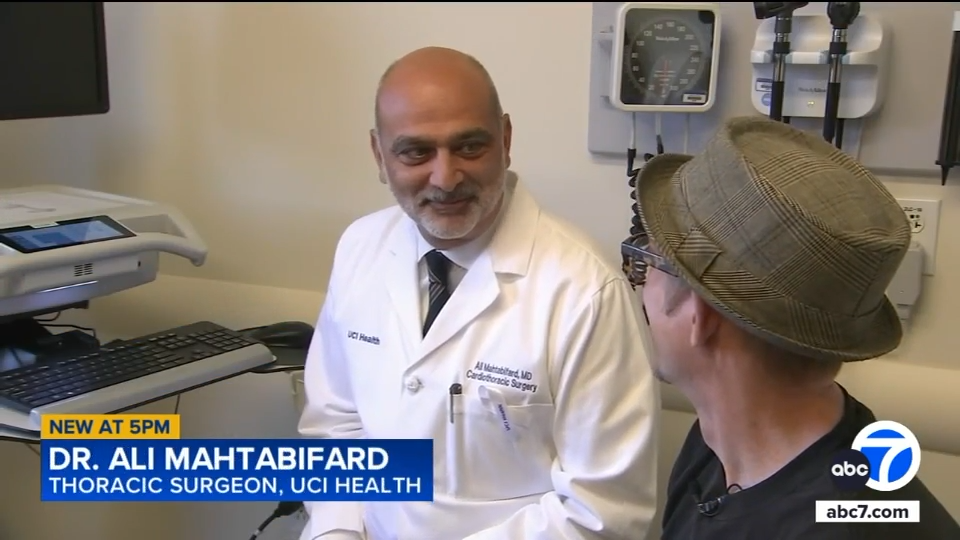 Thoracic Surgeon, Ali Mahtabifard, MD, Treats Musician Who is Now ...