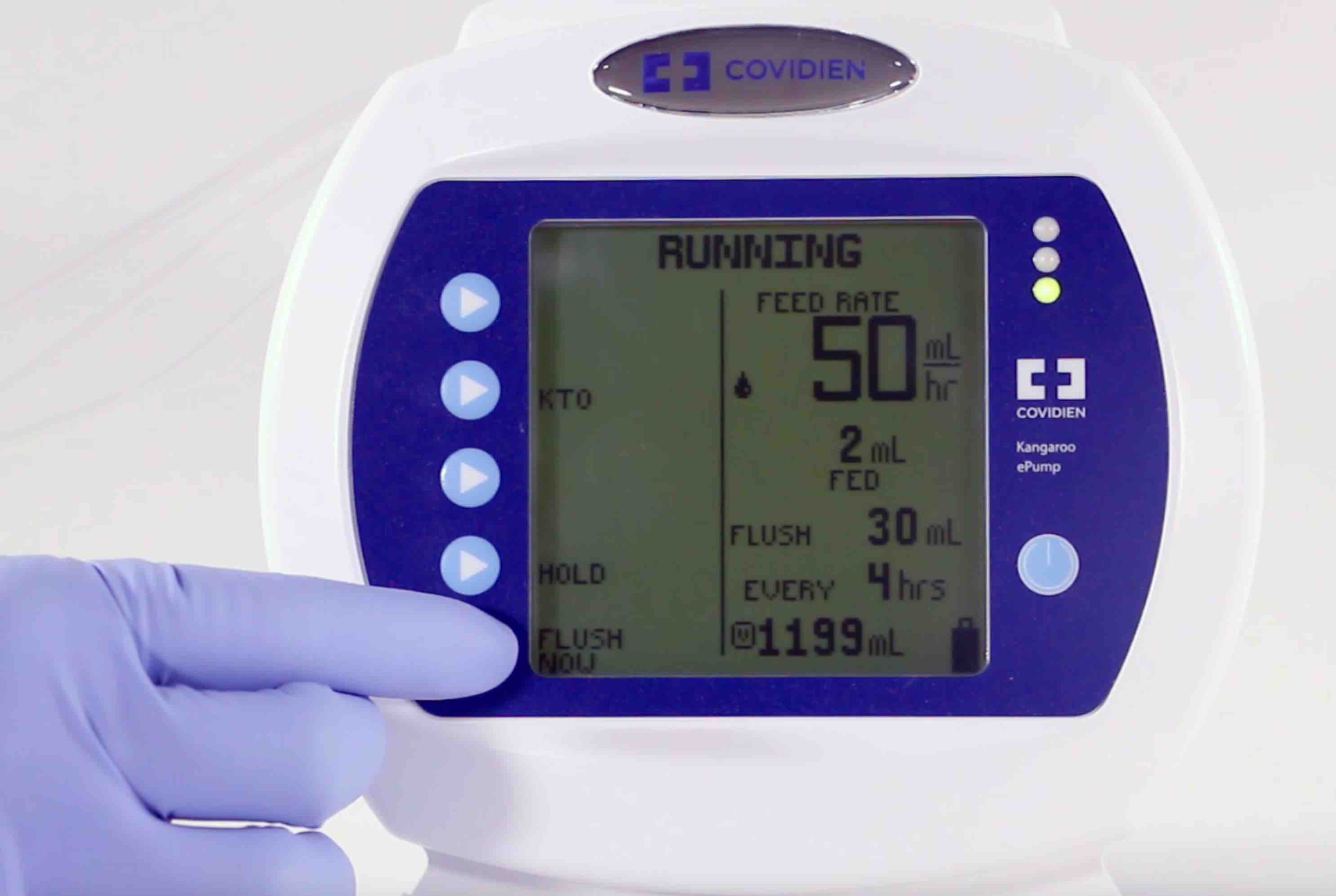 Using the Flush Now Feature of the Kangaroo™ ePump - Cardinal Health